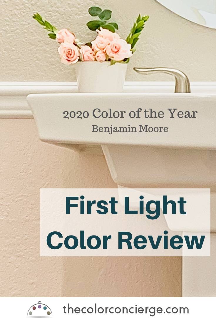 First Light Color Review - Benjamin Moore Color of The Year