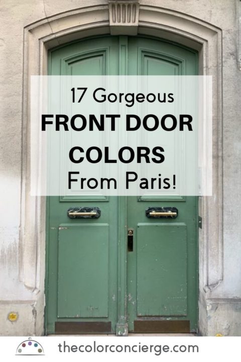 17 Gorgeous Front Door Paint Colors from Paris Paint Tips