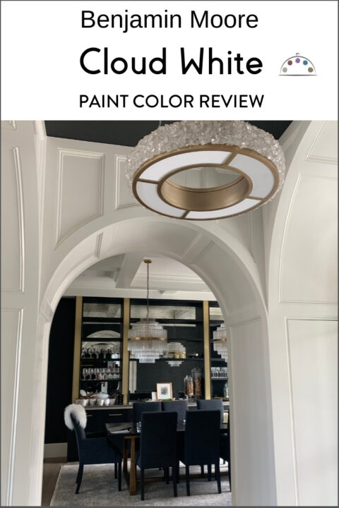 Benjamin Moore Cloud White Color Review | The Color Concierge