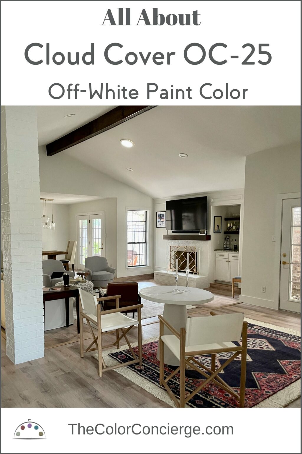 Benjamin Moore Cloud Cover Color Review (OC-25)