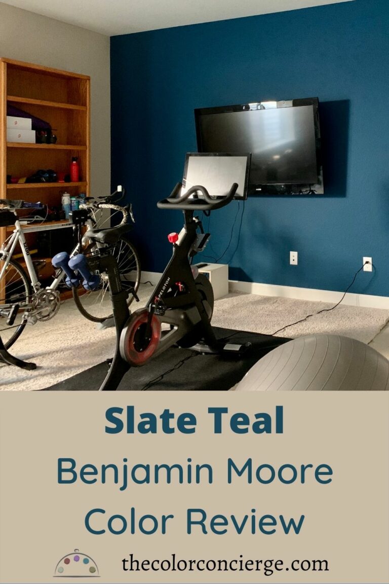 Benjamin Moore Slate Teal Color Review