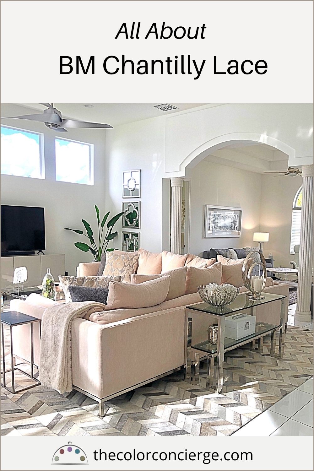 Benjamin Moore Chantilly Lace Color Review