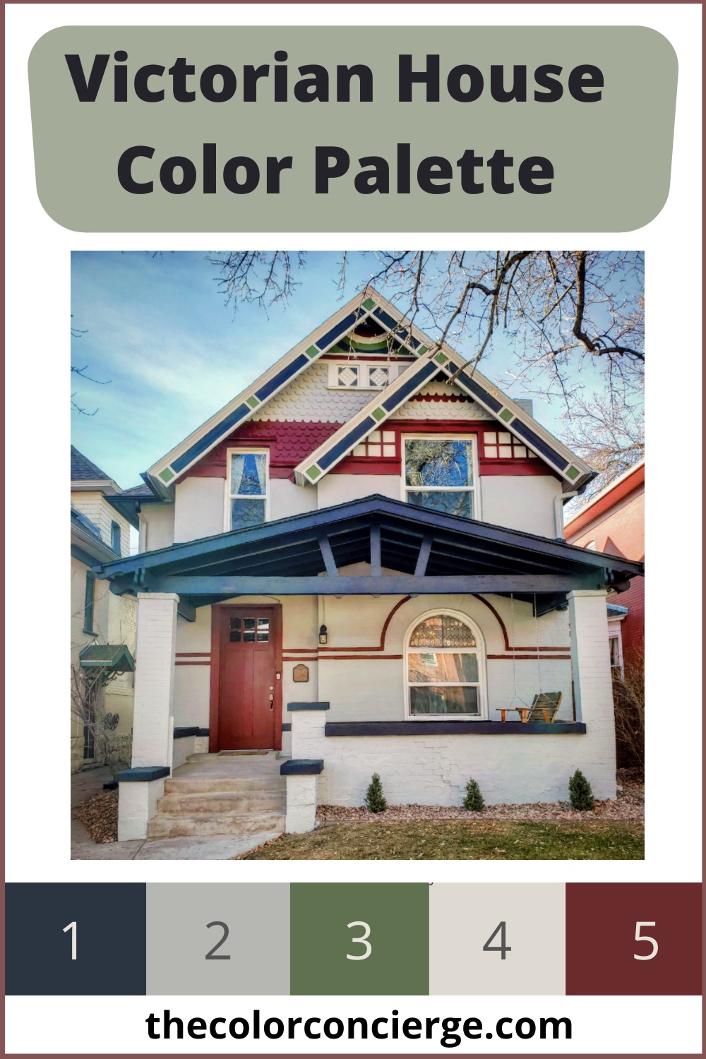 Victorian Exterior Paint Palette: A Painted Lady