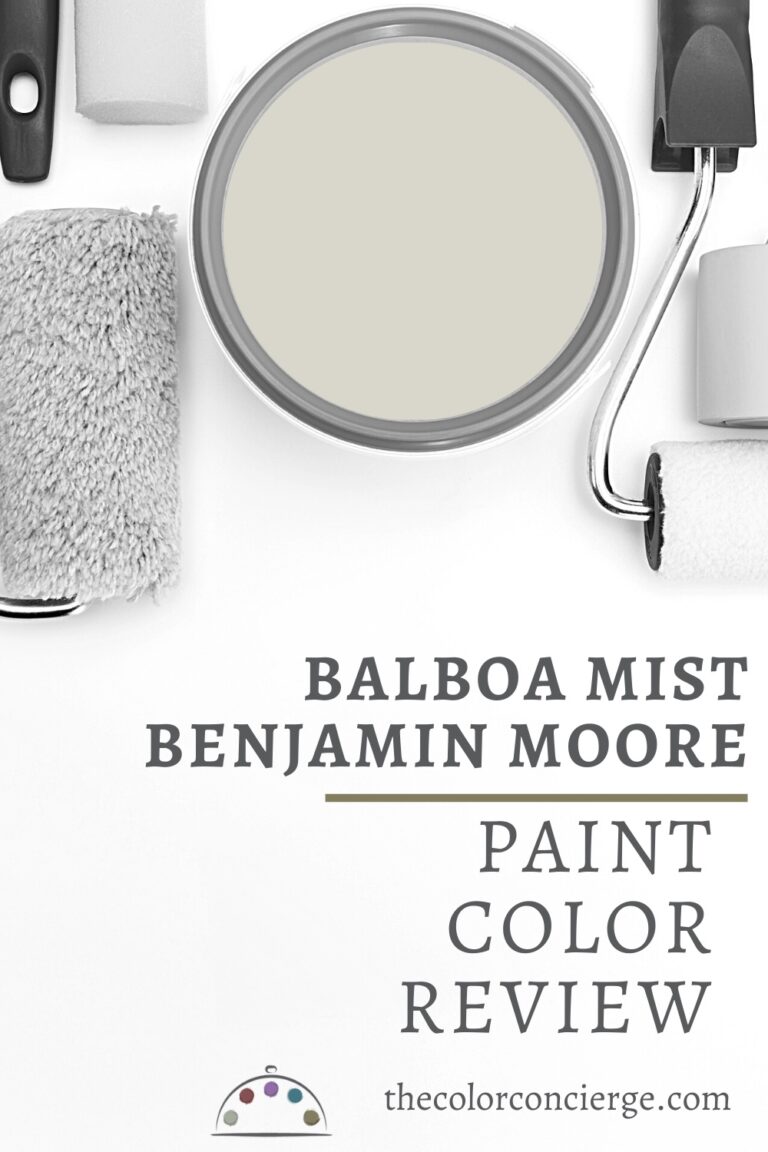 Benjamin Moore Balboa Mist Color Review