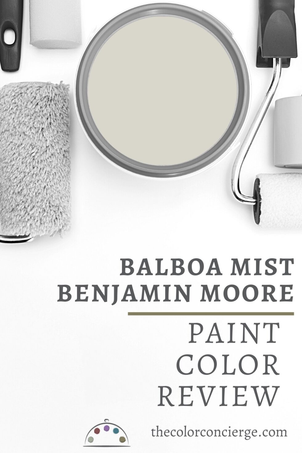 Benjamin Moore Balboa Mist Color Review