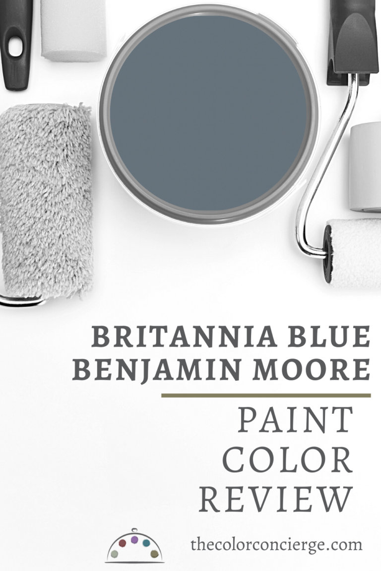 Benjamin Moore Britannia Blue Color Review