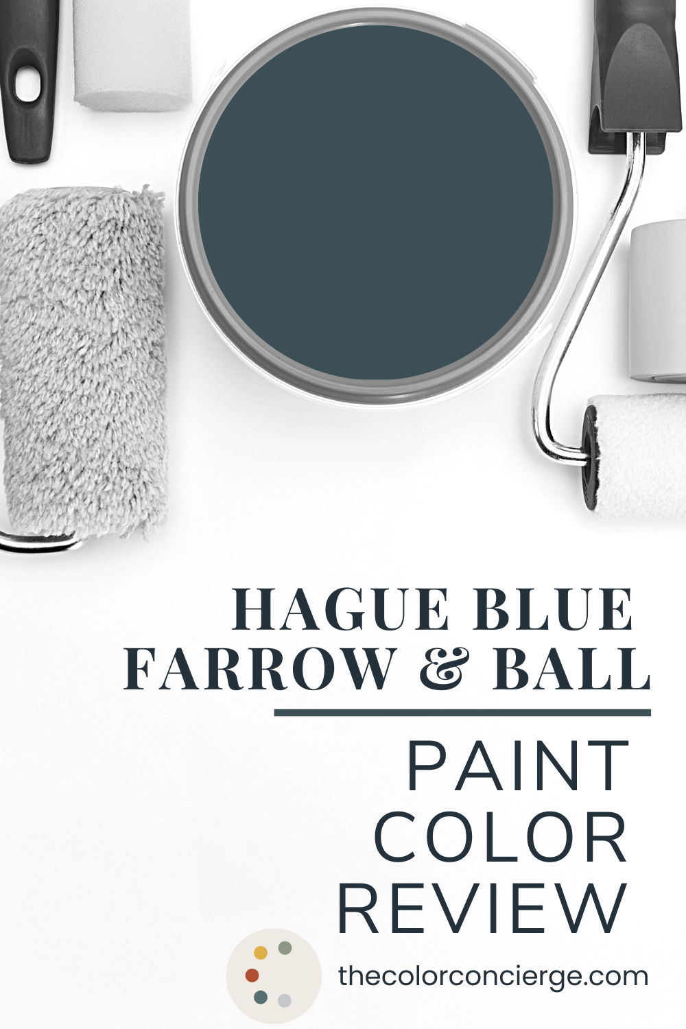 Farrow & Ball Hague Blue Color Review - Color Concierge