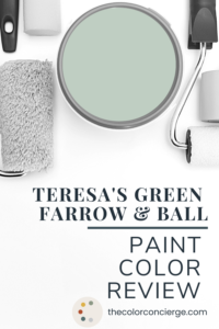 Farrow & Ball Teresa's Green Color Review - Color Concierge