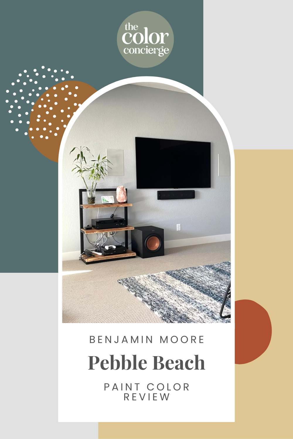 Benjamin Moore Pebble Beach 1597 Review | Color Concierge
