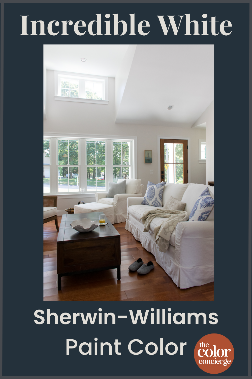 Sherwin-Williams Incredible White (SW 7028)