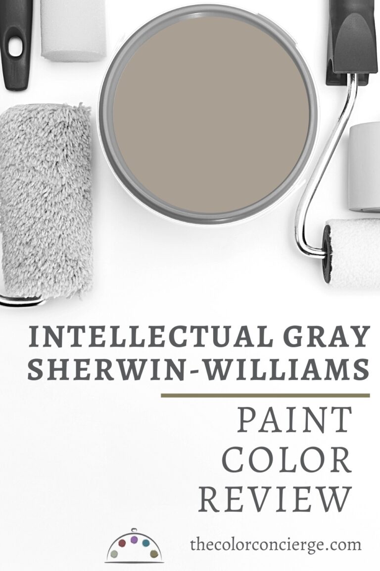 Sherwin-Williams Intellectual Gray (SW 7045) Color Review - Color Concierge