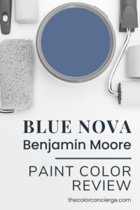 Benjamin Moore Color of the Year 2024: Blue Nova (825) - Color Concierge