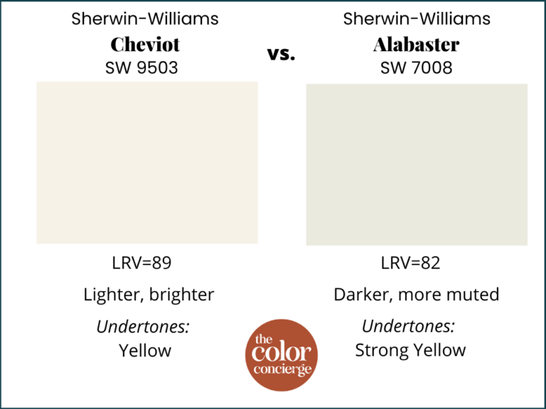 Sherwin-Williams Cheviot (SW 9503) Color Review - Color Concierge
