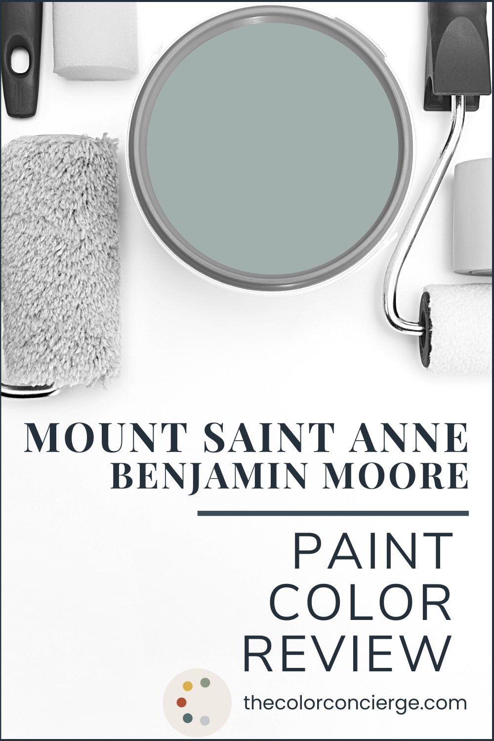 Benjamin Moore Mount Saint Anne Color Review (1565) - Color Concierge
