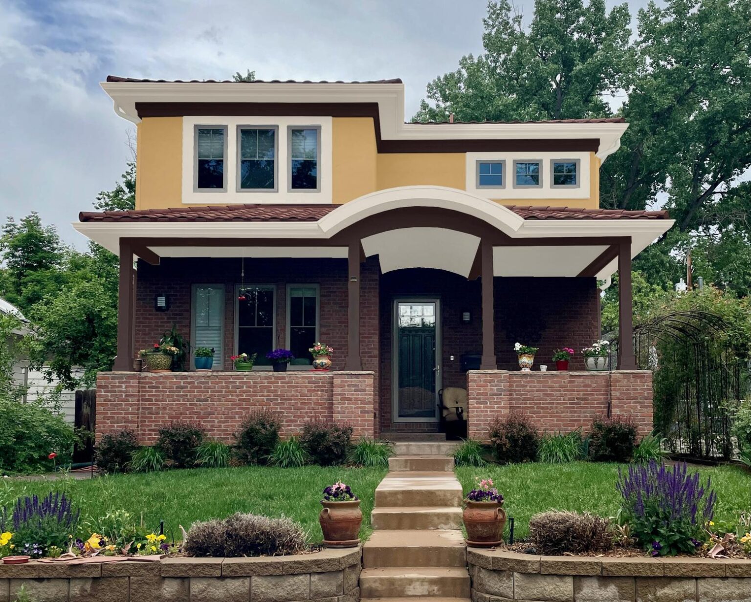 Best Red Brick House Color Schemes for 2024 - Color Concierge