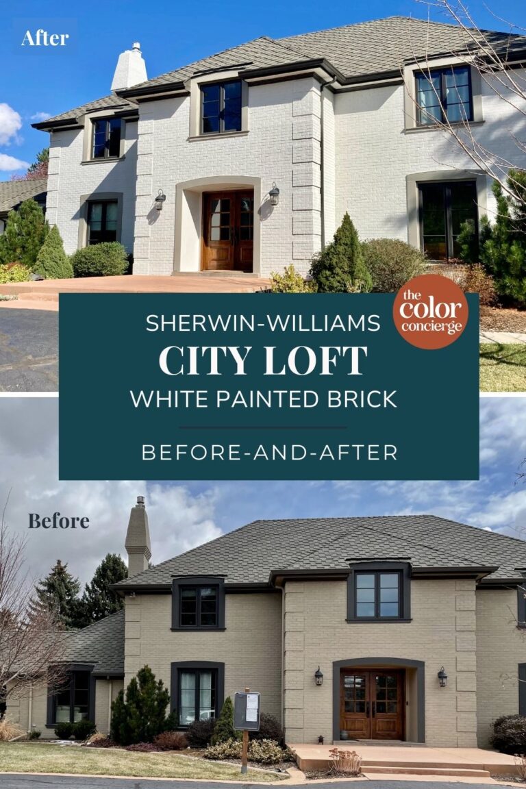Painting Exterior Brick White: A Project Spotlight - Color Concierge