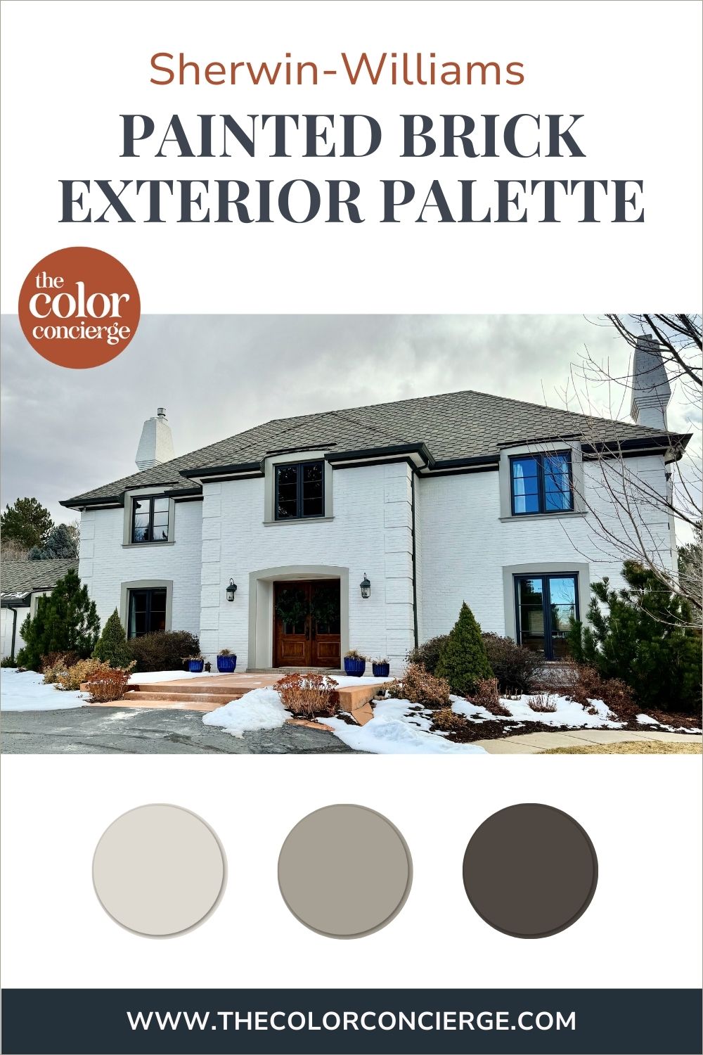 Painting Exterior Brick White: A Project Spotlight - Color Concierge