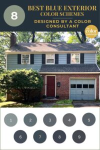 9 Best Blue Exterior Paint Colors & Palettes | The Color Concierge