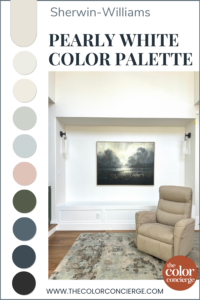 Sherwin-Williams Pearly White Color Palette - Color Concierge