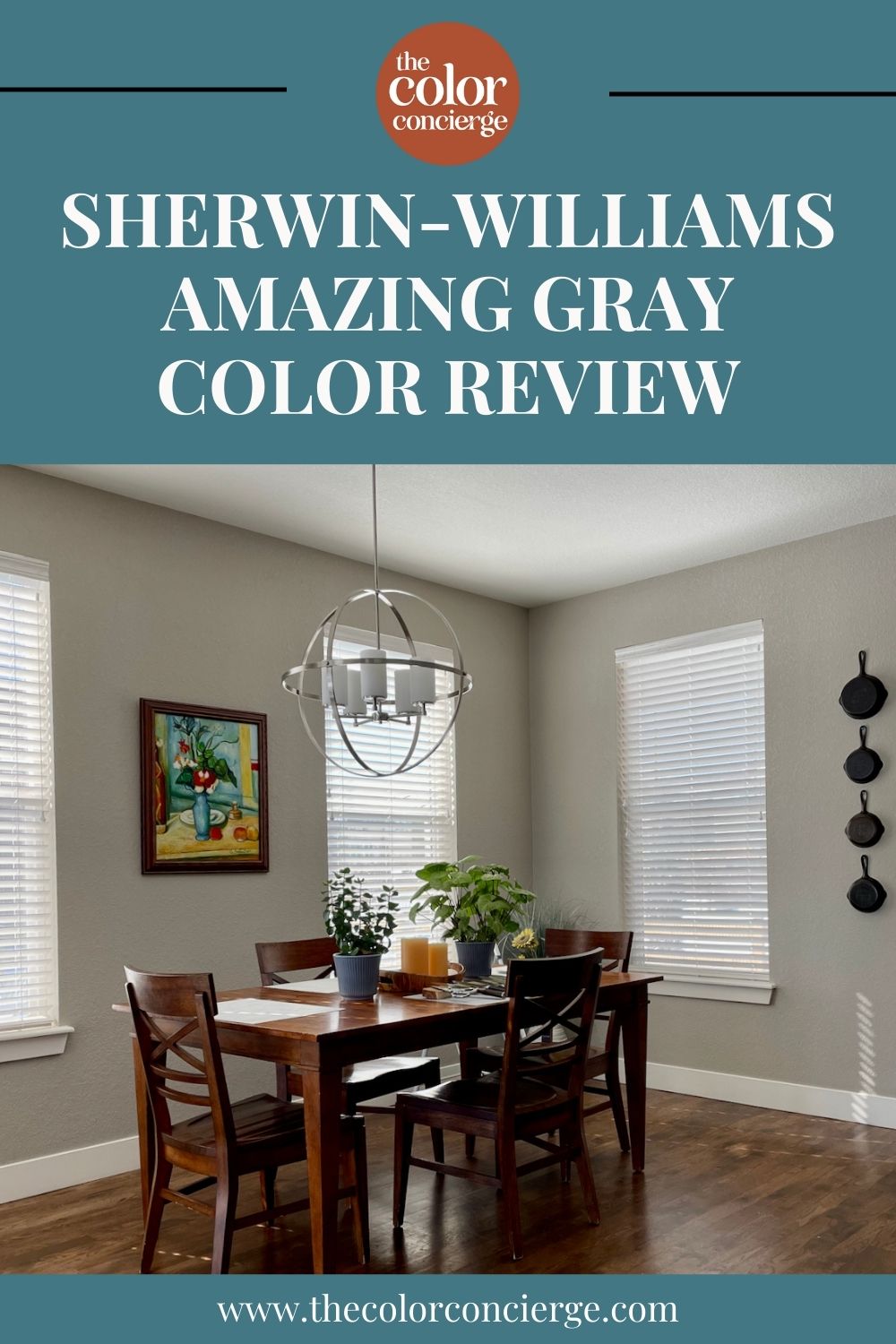 Sherwin-Williams Amazing Gray Color Review - Color Concierge
