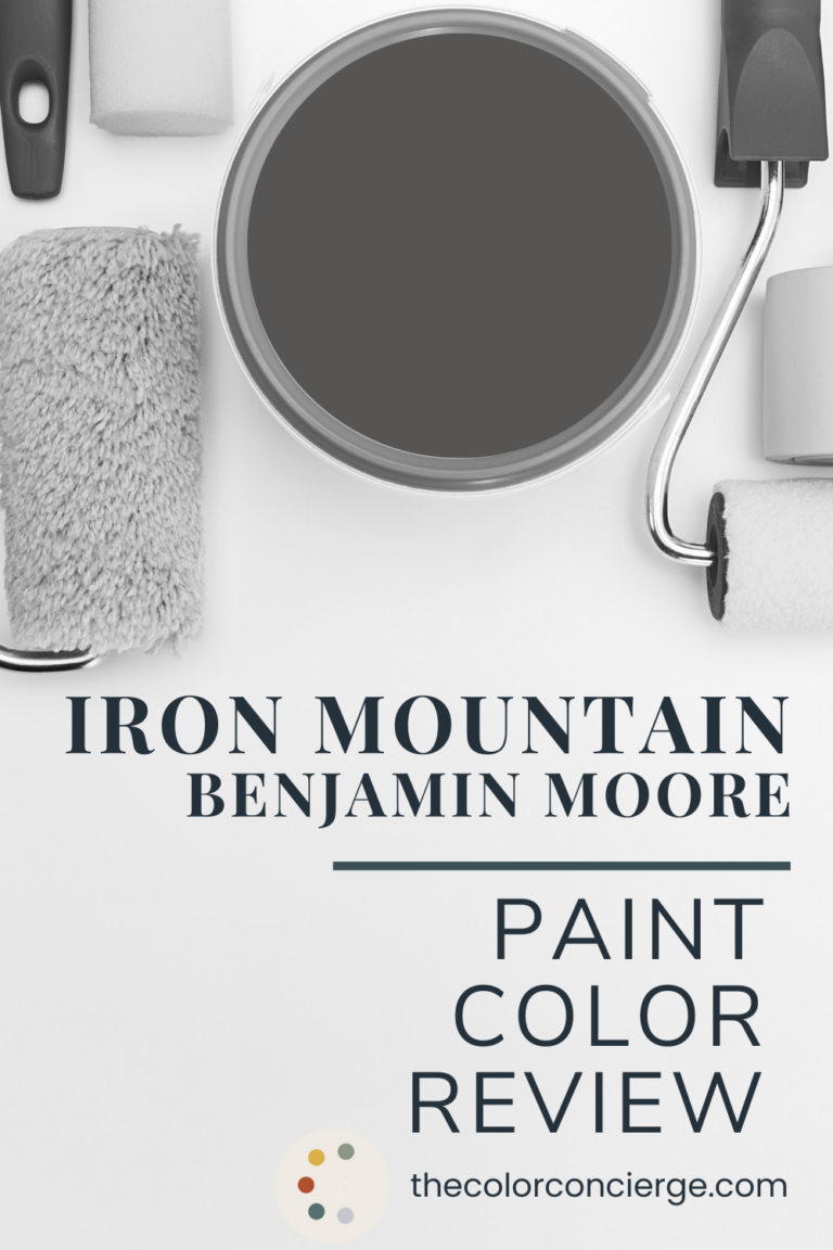 Benjamin Moore Iron Mountain Color Review - Color Concierge