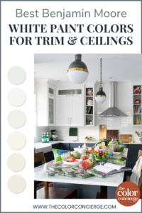 Best Benjamin Moore White for Trim & Ceilings - Color Concierge