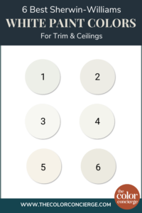 6 Best Sherwin-Williams White Trim Colors - Color Concierge