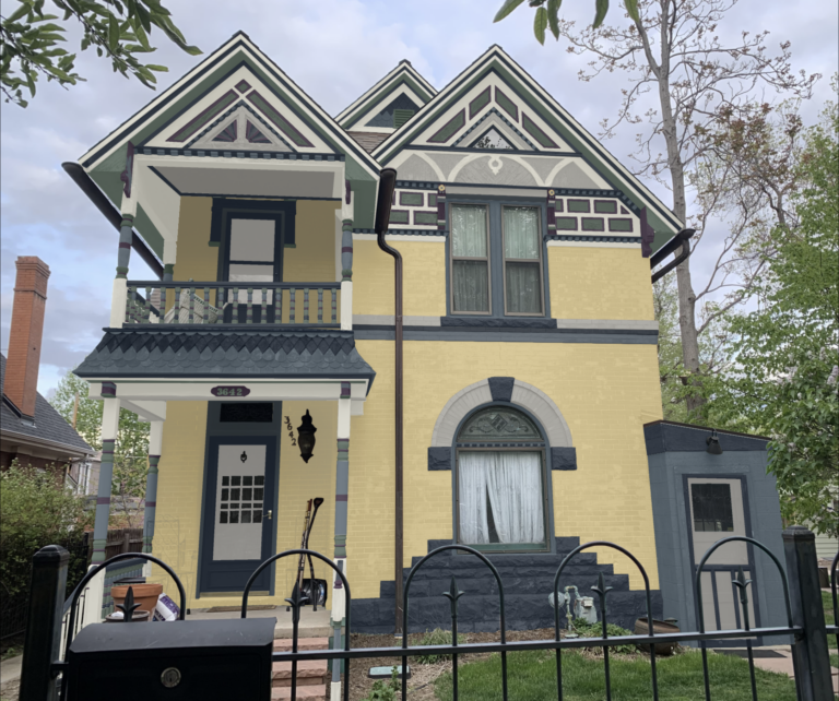 Yellow Victorian Exterior Color Palette | Color Concierge