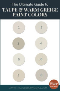 8 Best Taupe and Warm Greige Paint Colors for 2025 - Color Concierge