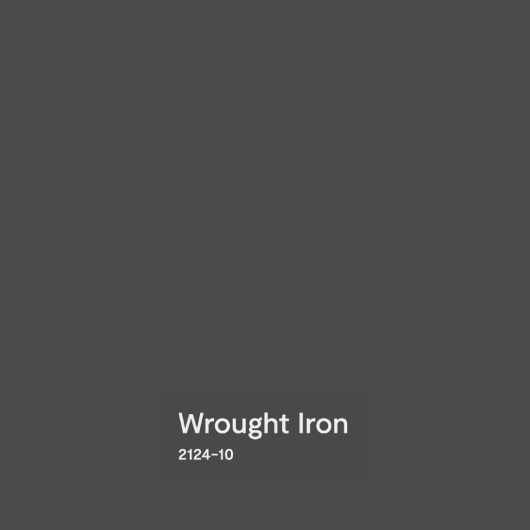 Benjamin Moore Wrought Iron Paint Color Review - Color Concierge