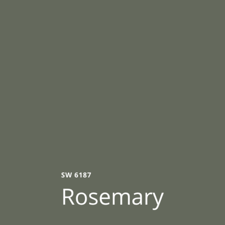 Sherwin-Williams Rosemary Exterior Color Palette - Color Concierge