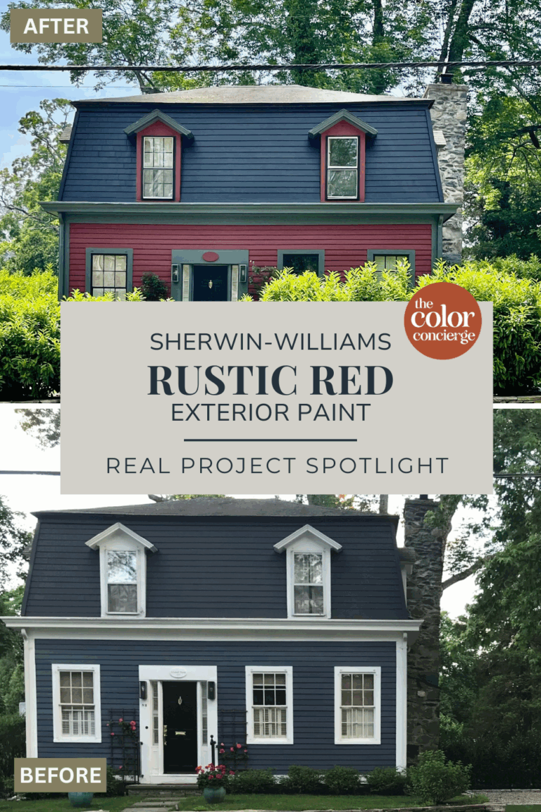 Sherwin-Williams Rustic Red Exterior Paint (Real Project Spotlight) - Color Concierge